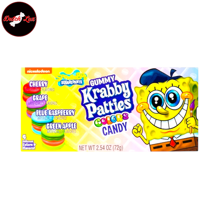 Spongebob Squarepants Gummy Krabby Patties Colors – Dutchlux